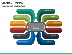 Creative Thinking PowerPoint Template | SketchBubble