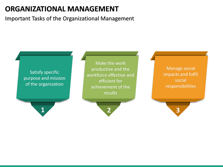 Organizational Management PowerPoint Template | SketchBubble