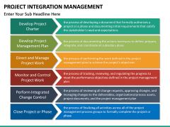 Project Integration Management PowerPoint Template | SketchBubble