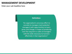 Management Development PowerPoint Template | SketchBubble