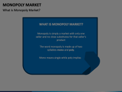 Monopoly Market PowerPoint and Google Slides Template - PPT Slides