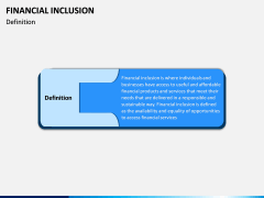 Financial Inclusion PowerPoint Template | SketchBubble