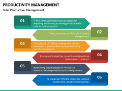 Productivity Management PowerPoint Template | SketchBubble