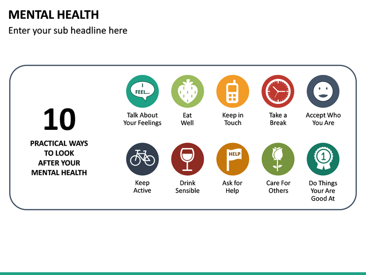 Mental Health PowerPoint Template | SketchBubble