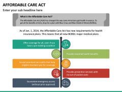 Affordable Care Act PowerPoint Template | SketchBubble