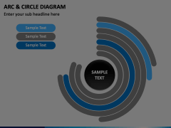 Arc and Circle Diagram for PowerPoint and Google Slides - PPT Slides