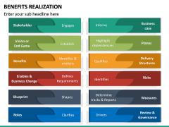 Benefits Realization PowerPoint Template | SketchBubble