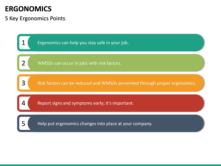 Ergonomics PowerPoint Template | SketchBubble