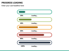 Progress Loading/Progress Meter PowerPoint Template | SketchBubble