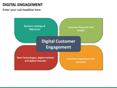 Digital Engagement PowerPoint Template | SketchBubble