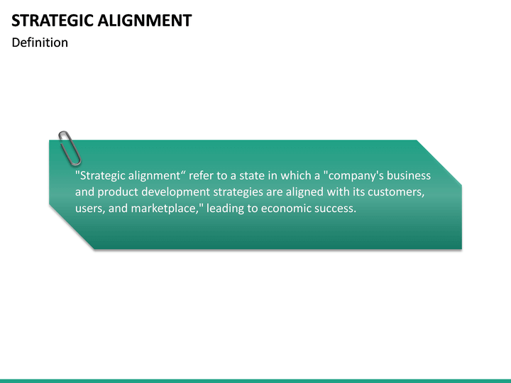 Strategic Alignment PowerPoint Template | SketchBubble
