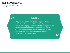 Web Governance PowerPoint Template | SketchBubble