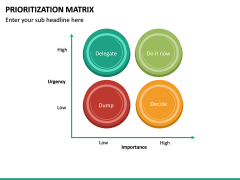 Prioritization Matrix PowerPoint Template | SketchBubble