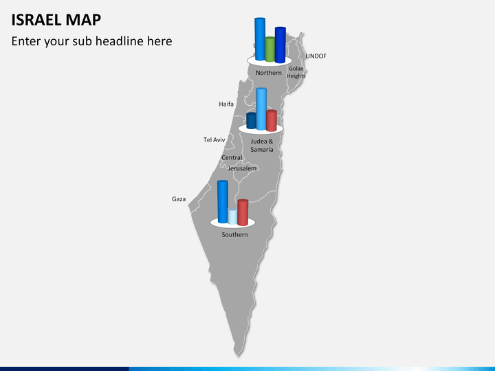 Israel Map for PowerPoint and Google Slides - PPT Slides