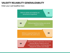 Validity Reliability Generalizability PowerPoint Template | SketchBubble