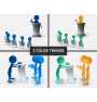 PowerPoint Slide Man (3D Man) - Business - PPT Slides | SketchBubble