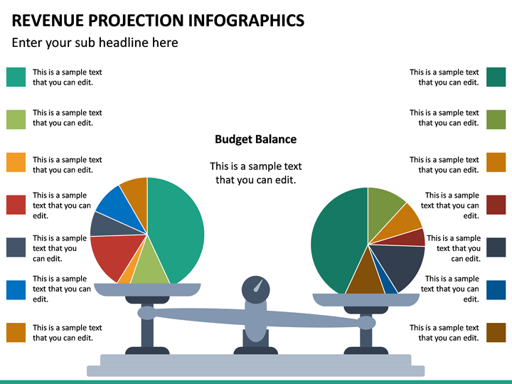 Revenue Projection Infographics PowerPoint Template | SketchBubble