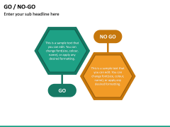 Go - No Go PowerPoint Template | SketchBubble
