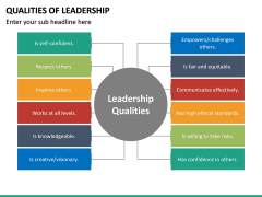 Qualities of Leadership PowerPoint Template | SketchBubble