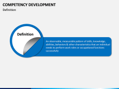 Competency Development PowerPoint Template | SketchBubble