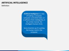 Artificial Intelligence PowerPoint Template | SketchBubble