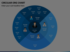 Circular ORG Chart for PowerPoint and Google Slides - PPT Slides
