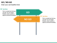 Go - No Go PowerPoint Template | SketchBubble