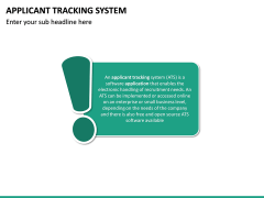 Applicant Tracking System PowerPoint Template | SketchBubble