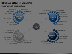 Bubbles Cluster Diagram for PowerPoint and Google Slides - PPT Slides
