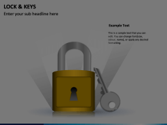 Lock & Keys PowerPoint and Google Slides Template - PPT Slides