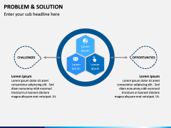Problem and Solution PowerPoint Template | SketchBubble