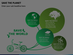Save the Planet PowerPoint and Google Slides Template - PPT Slides