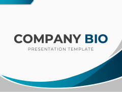 Company Bio Presentation for PowerPoint and Google Slides - PPT Slides