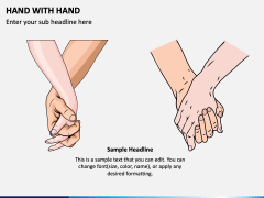 Hand With Hand for PowerPoint and Google Slides - PPT Slides