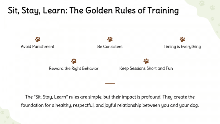 Dog Training Presentation Theme for PowerPoint and Google Slides ...