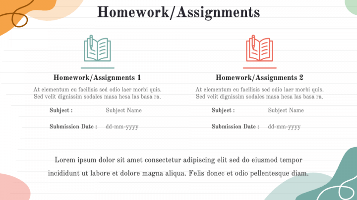 Free - Class Agenda PowerPoint and Google Slides Template - PPT Slides