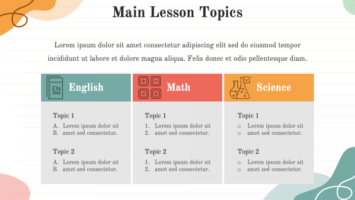 Free - Class Agenda PowerPoint and Google Slides Template - PPT Slides