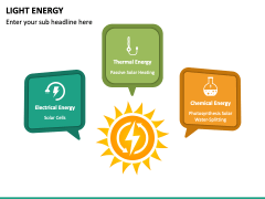 Light Energy PowerPoint and Google Slides Template - PPT Slides