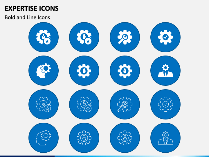 Expertise Icons for PowerPoint and Google Slides - PPT Slides