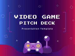 Video Game Pitch Deck for PowerPoint and Google Slides - PPT Slides