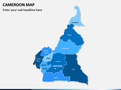 Cameroon Map for PowerPoint and Google Slides - PPT Slides