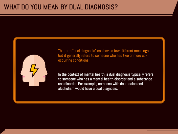 Dual Diagnosis PowerPoint and Google Slides Template - PPT Slides