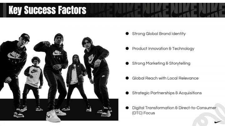 Nike Case Study PowerPoint and Google Slides Template - PPT Slides