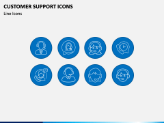 Customer Support Icons for PowerPoint and Google Slides - PPT Slides