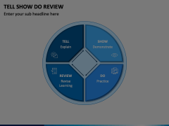 Tell Show Do Review PowerPoint and Google Slides Template - PPT Slides