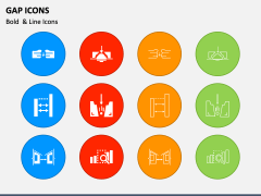 Gap Icons for PowerPoint and Google Slides - PPT Slides