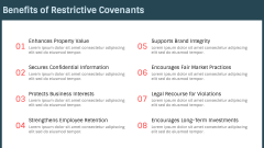 Restrictive Covenants PowerPoint and Google Slides Template - PPT Slides