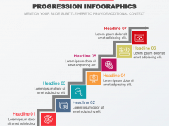Progression Infographics for PowerPoint and Google Slides - PPT Slides