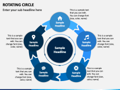 Rotating Circle PowerPoint Template - PPT Slides