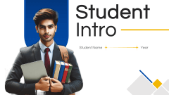 Free - Student Intro PowerPoint and Google Slides Template - PPT Slides
